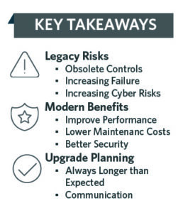 Why and how to upgrade legacy control systems - Consulting - Specifying ...