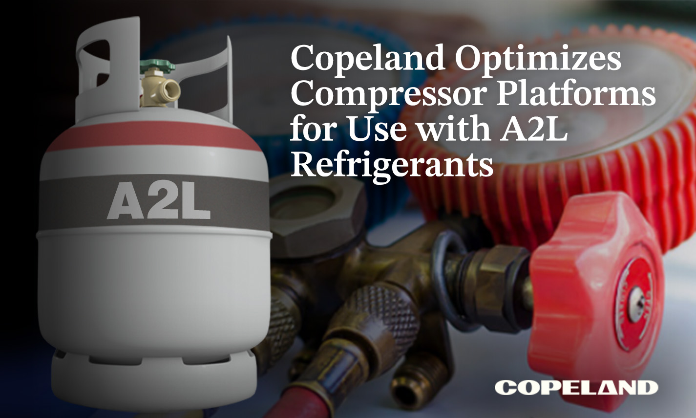 Compressor platforms optimized for use with A2L refrigerants ...